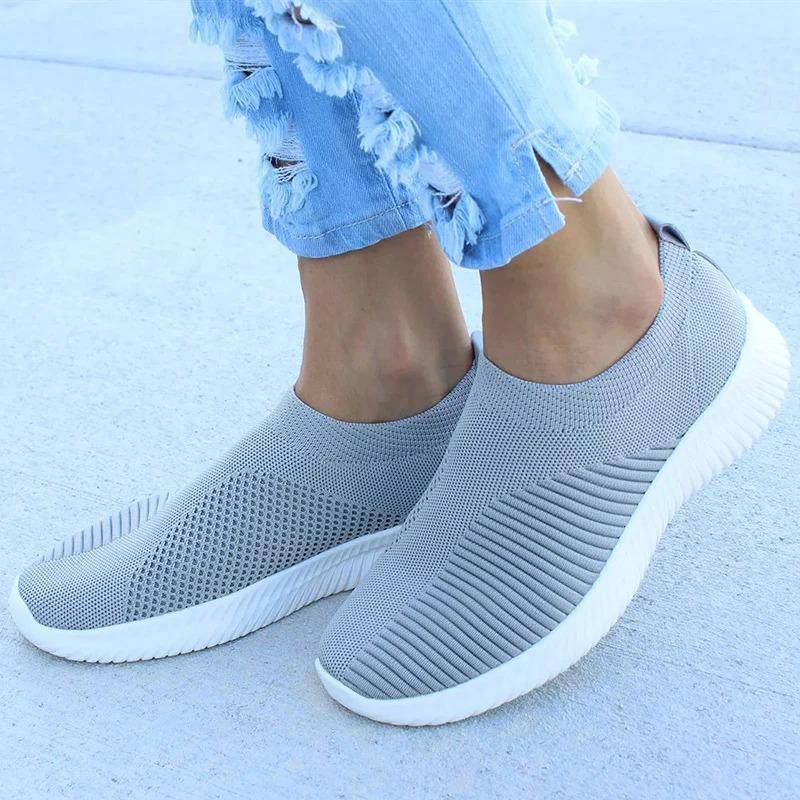 Aleena Slip On Knit Sneakers – Claire & Clara